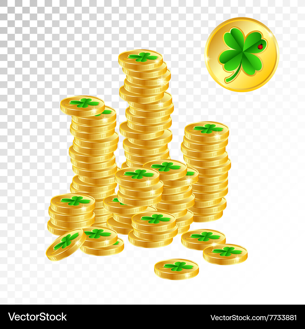 Good luck money Royalty Free Vector Image - VectorStock