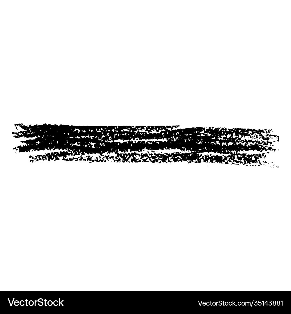 Hand drawn artistic texture charcoal hatching Vector Image