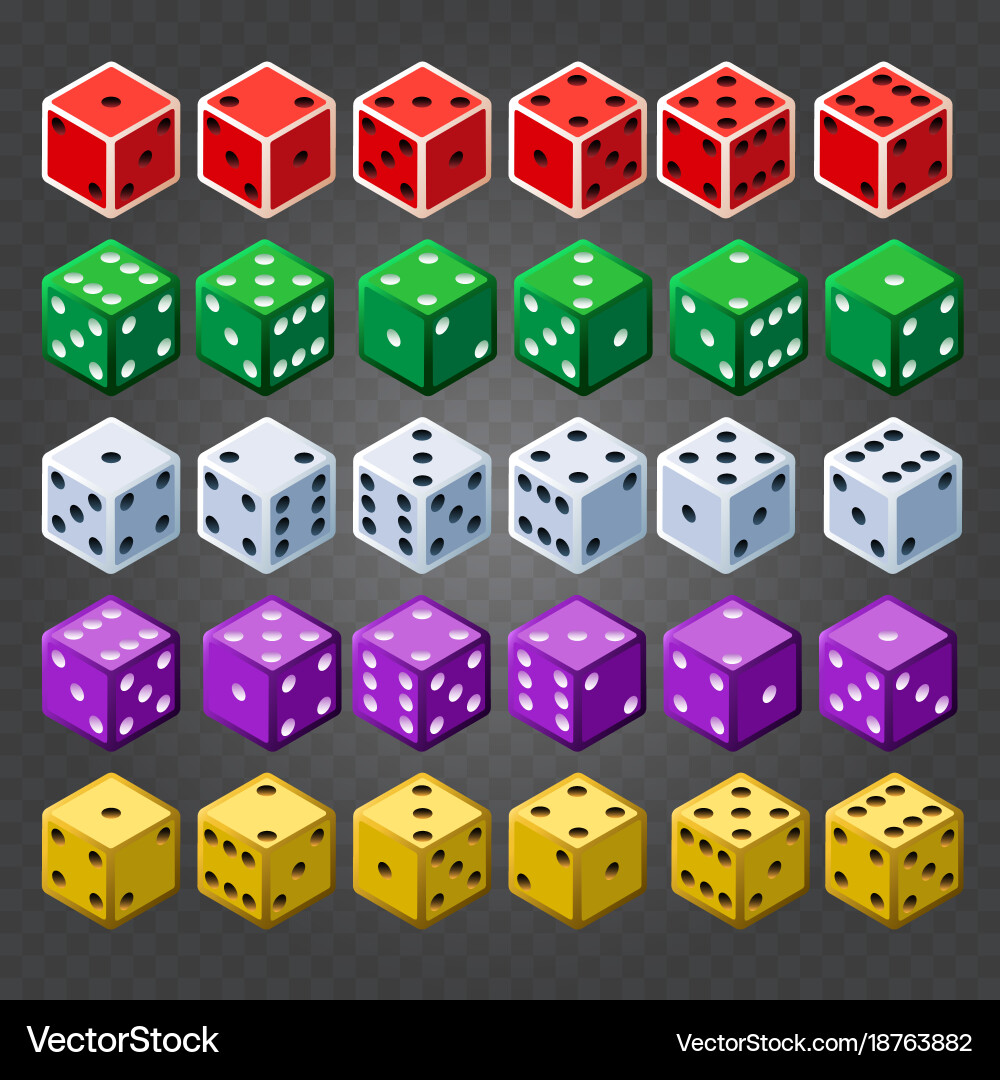 Dice Transparent Background Vector Images (over 280)