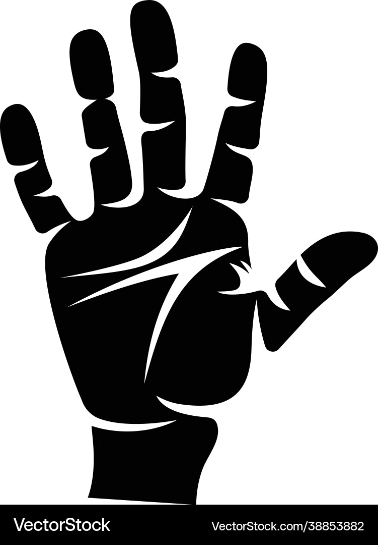 Male hand Royalty Free Vector Image - VectorStock