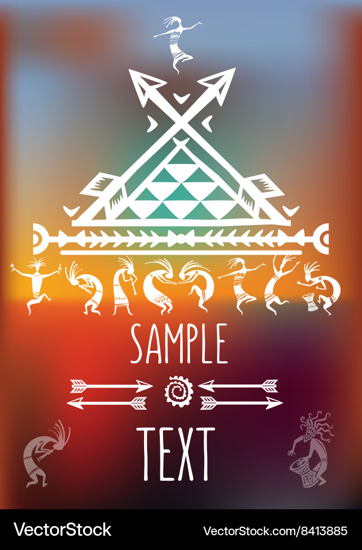 Poster background template Royalty Free Vector Image