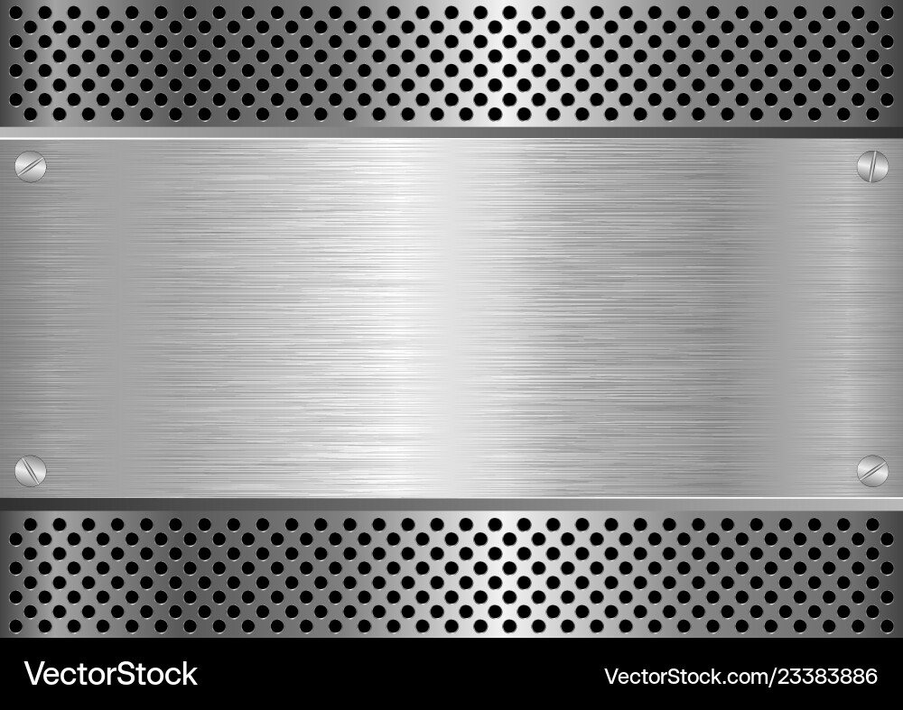 Metal textured background Royalty Free Vector Image