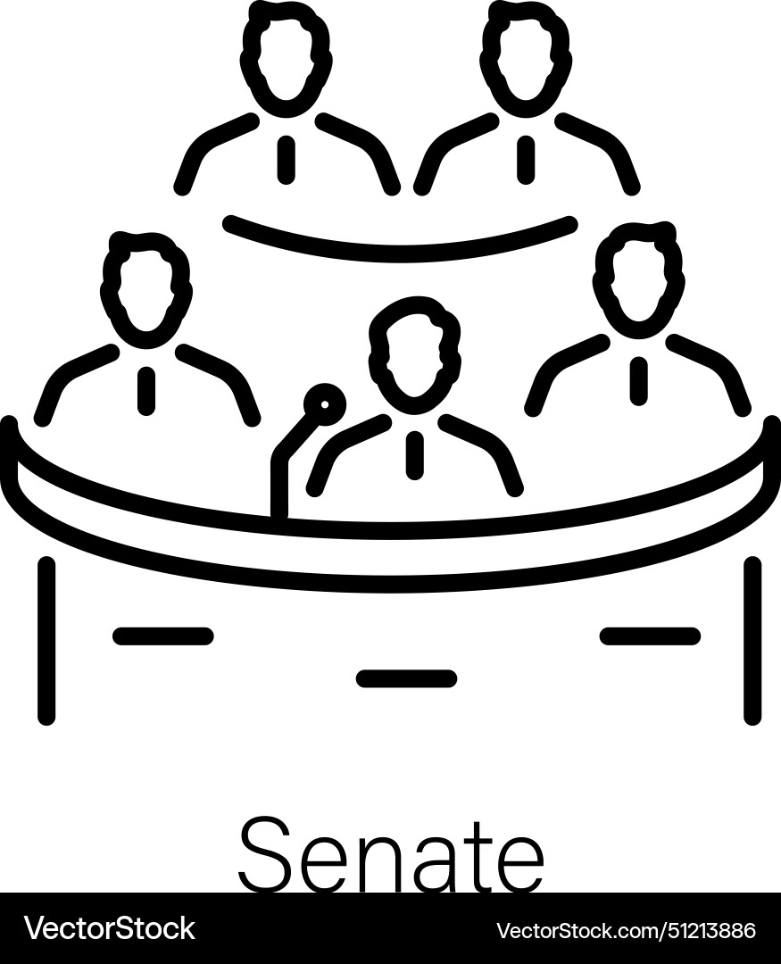 Senate Royalty Free Vector Image - VectorStock