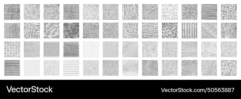 Crosshatch Texture - Pencil Sketch – Royalty-Free Vector | VectorStock