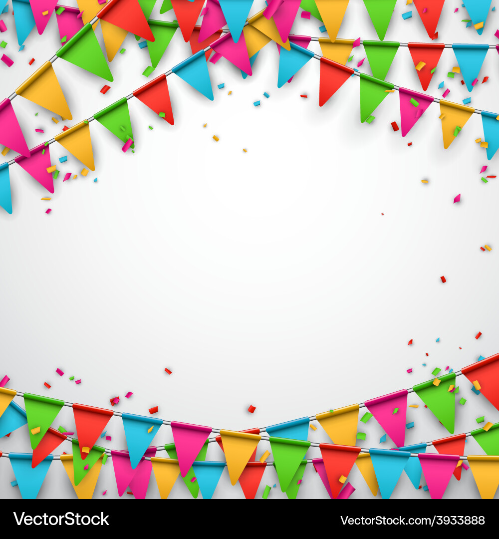 Party celebration background Royalty Free Vector Image