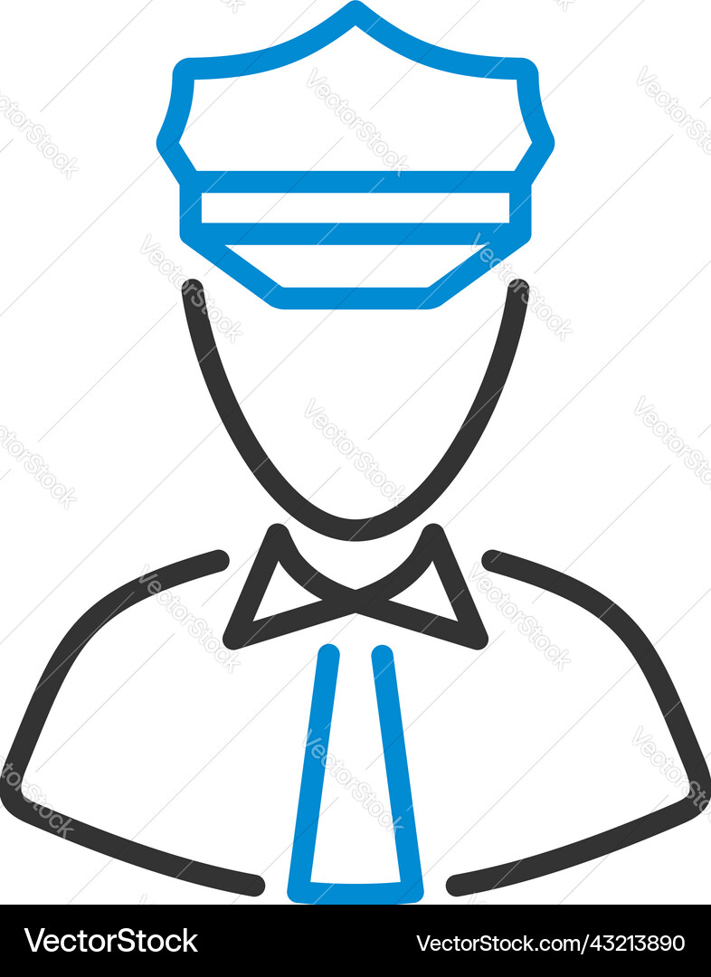 Taxi driver icon Royalty Free Vector Image - VectorStock