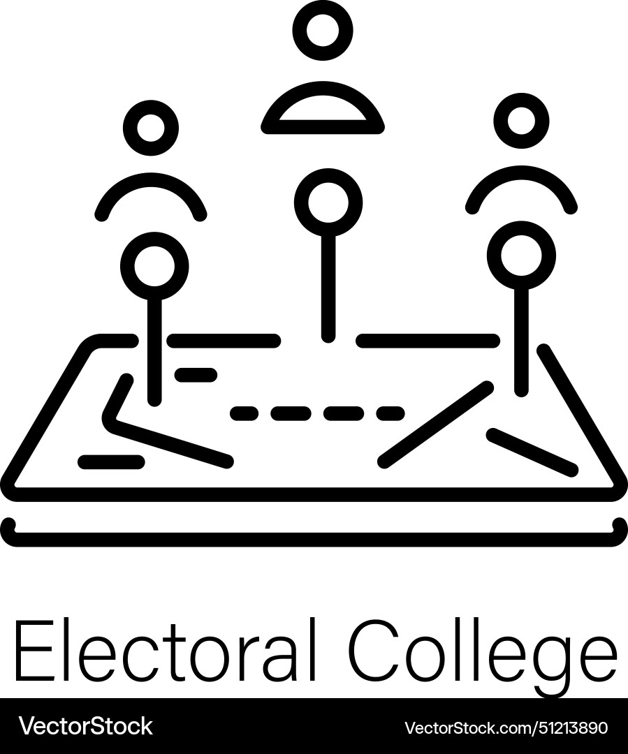 Voting machine Royalty Free Vector Image - VectorStock