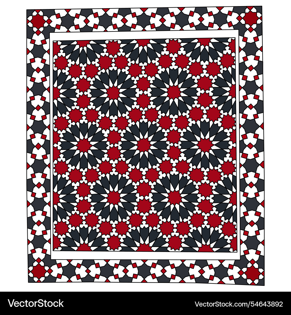 Islamic Geometric Pattern Royalty Free Vector Image