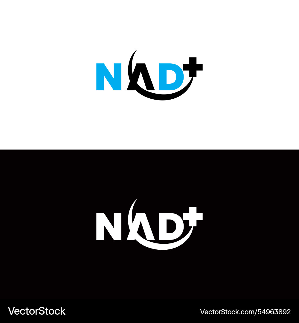 Nad logo design for your business Royalty Free Vector Image