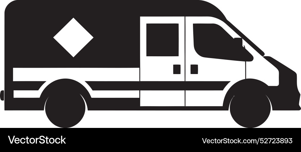 Ambulance dispatch coordinating emergency Vector Image