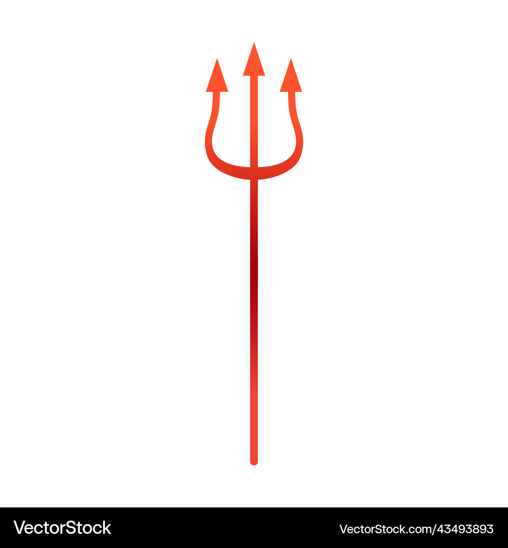 Trishula trident Royalty Free Vector Image - VectorStock