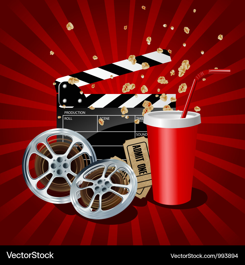 Movie Royalty Free Vector Image - VectorStock