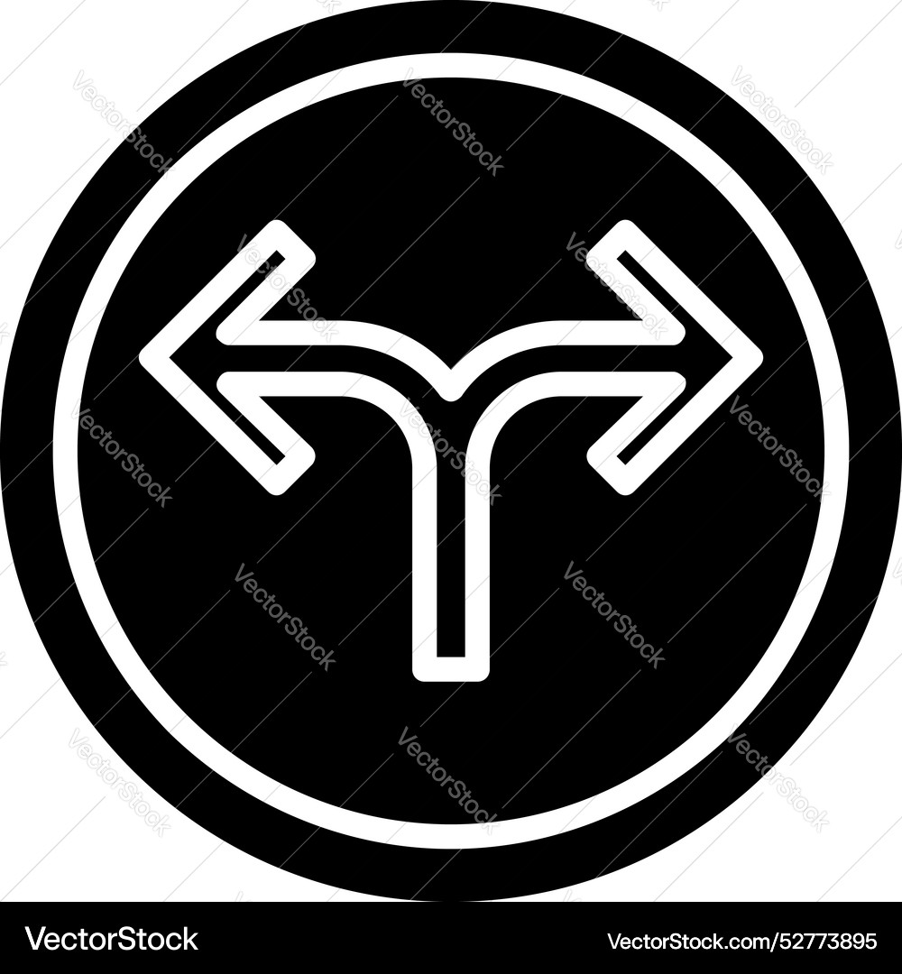 Alternate arrow icon design Royalty Free Vector Image