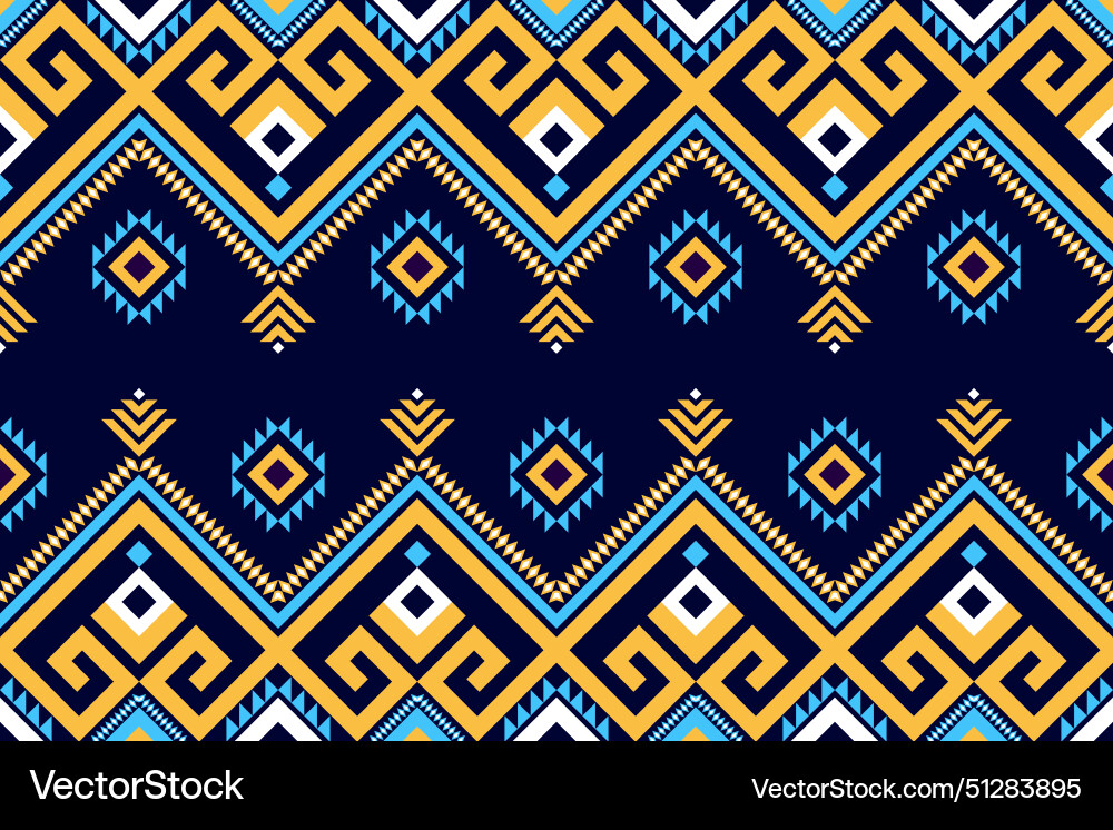 Geometric Ethnic Pattern Royalty Free Vector Image