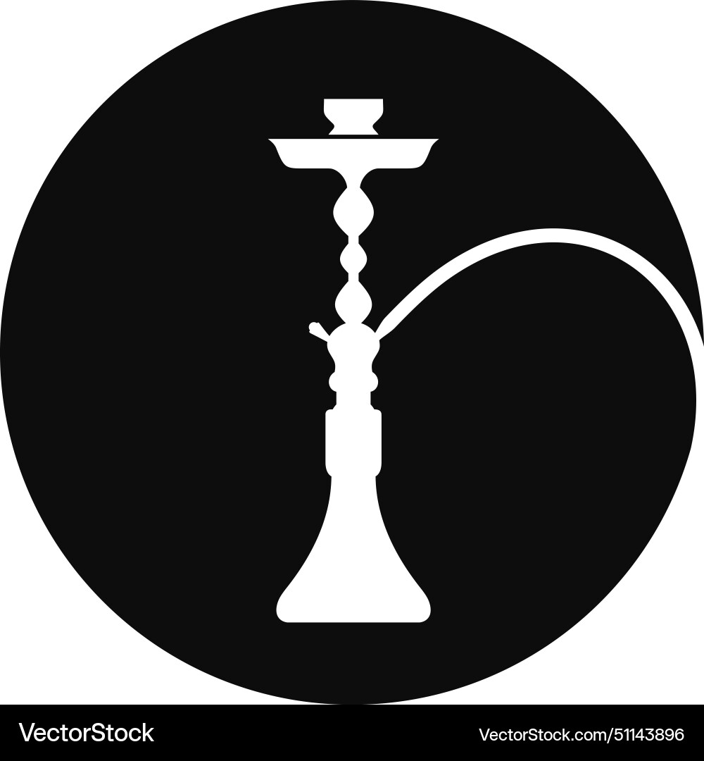 Hookah Royalty Free Vector Image - VectorStock