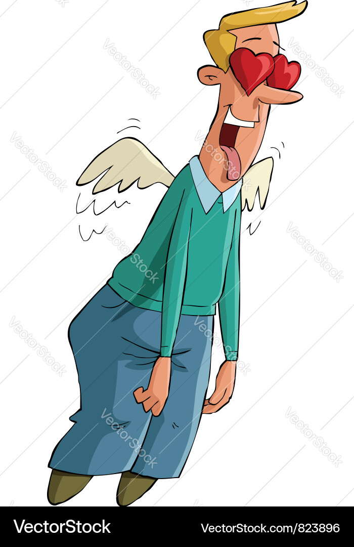 In love Royalty Free Vector Image - VectorStock