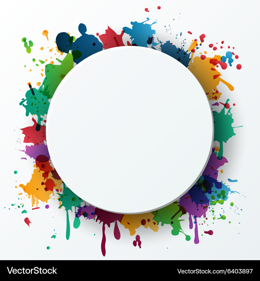 Colorful Celebration Splash Background Royalty Free Vector