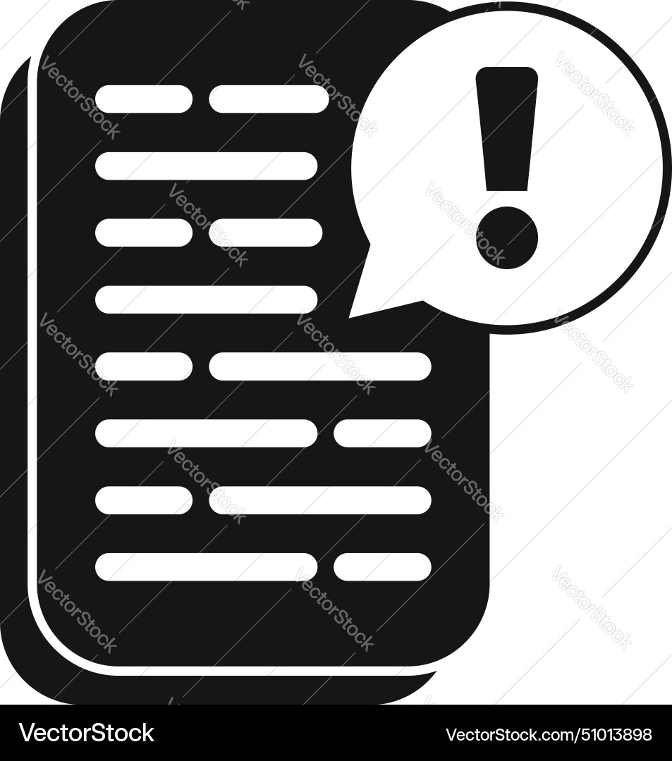Attention disclaimer icon simple legal Royalty Free Vector Attention disclaimer icon simple legal Royalty Free Vector