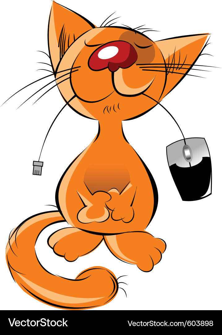 Cheeky mouse Royalty Free Vector Image - VectorStock