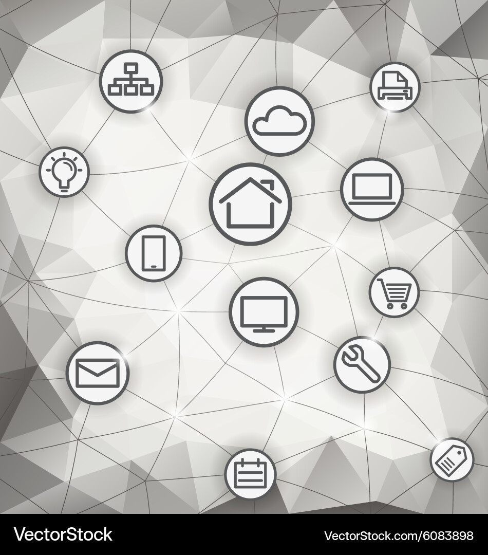 Internet of things Royalty Free Vector Image - VectorStock