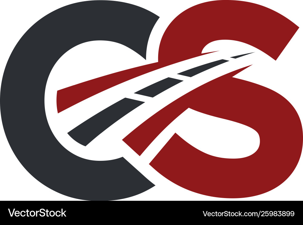 Road Logo Template - Abstract Pathway Royalty Free Vector