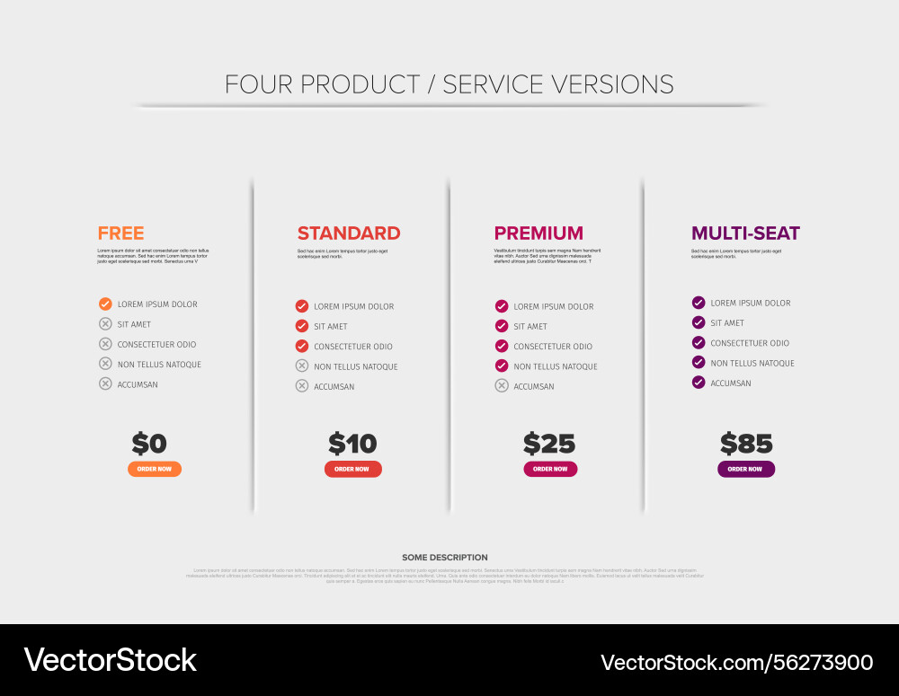 Pricing Structure Vector Images (over 4,800)