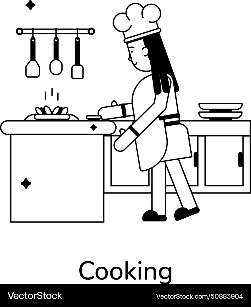 Cooking Royalty Free Vector Image - VectorStock