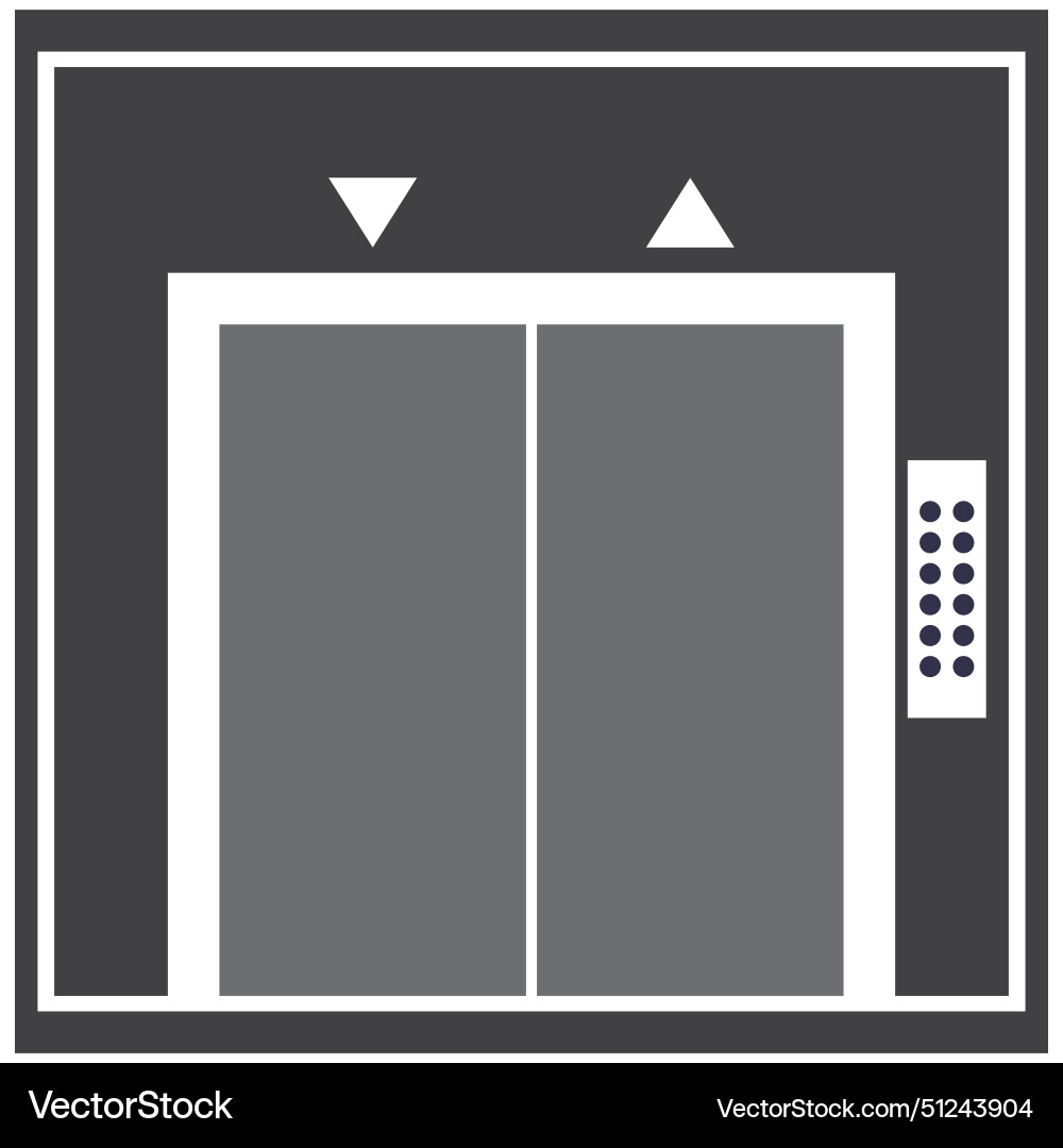 Lift icon Royalty Free Vector Image - VectorStock