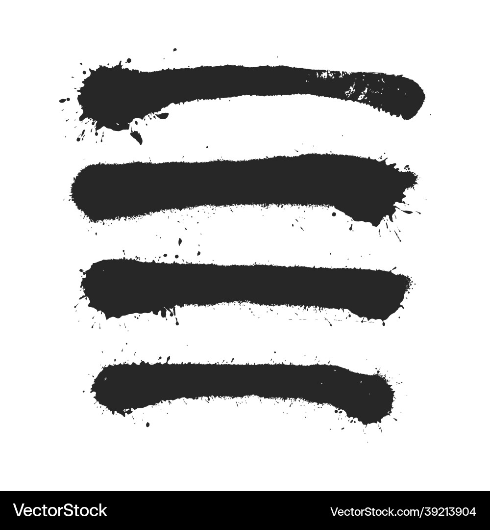 Spray paint burst textures with overspray highly Vector Image