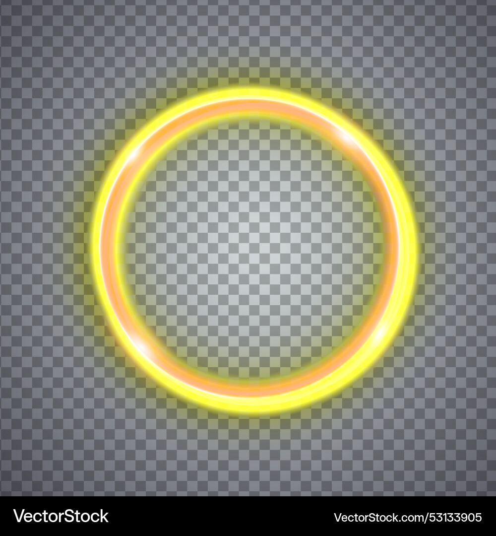 Magic light circle effect Royalty Free Vector Image
