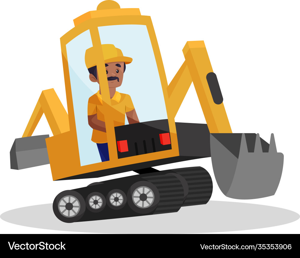 Builder cartoon Royalty Free Vector Image - VectorStock