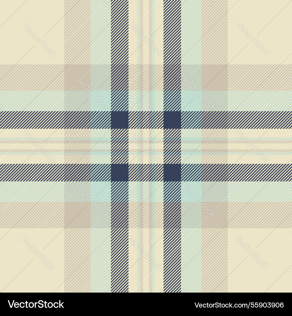 Elegant pastel plaid pattern perfect for textile Vector Image
