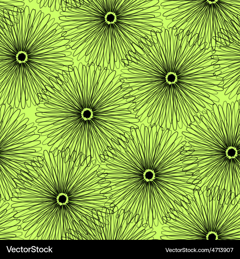 Flower seamless background Royalty Free Vector Image