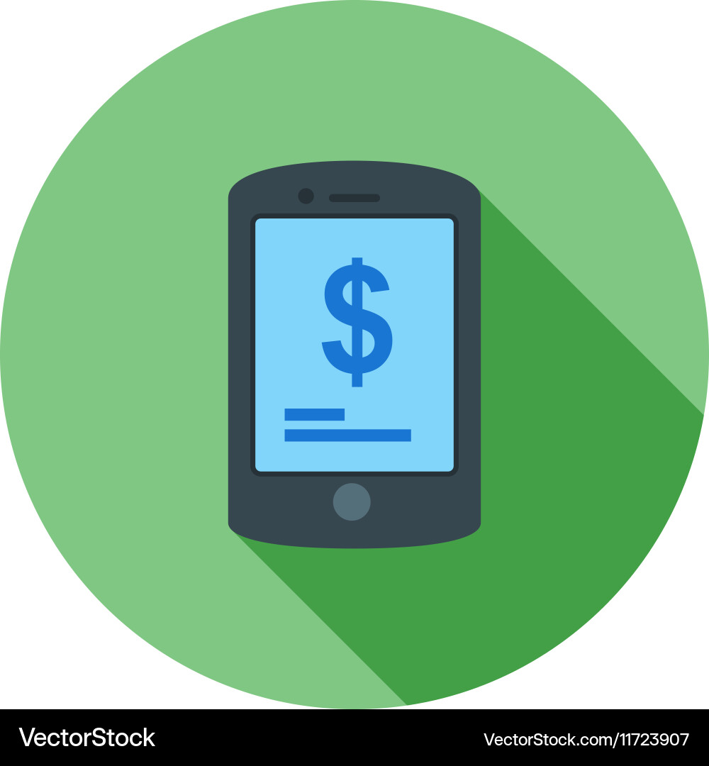 Mobile banking Royalty Free Vector Image - VectorStock
