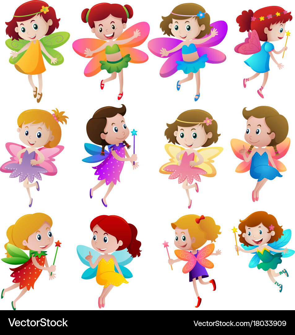 Fairy Characters Vector Images (over 86,000)