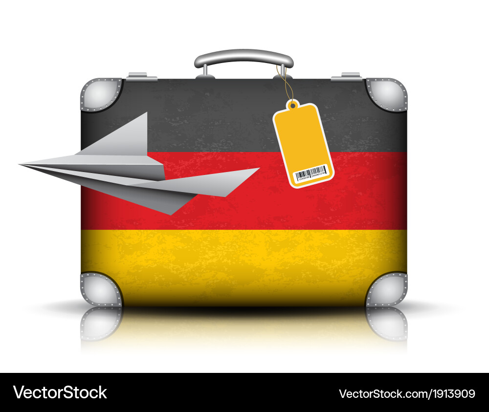 Suitcase Royalty Free Vector Image - VectorStock