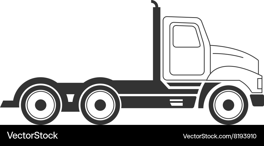 Truck Royalty Free Vector Image - VectorStock
