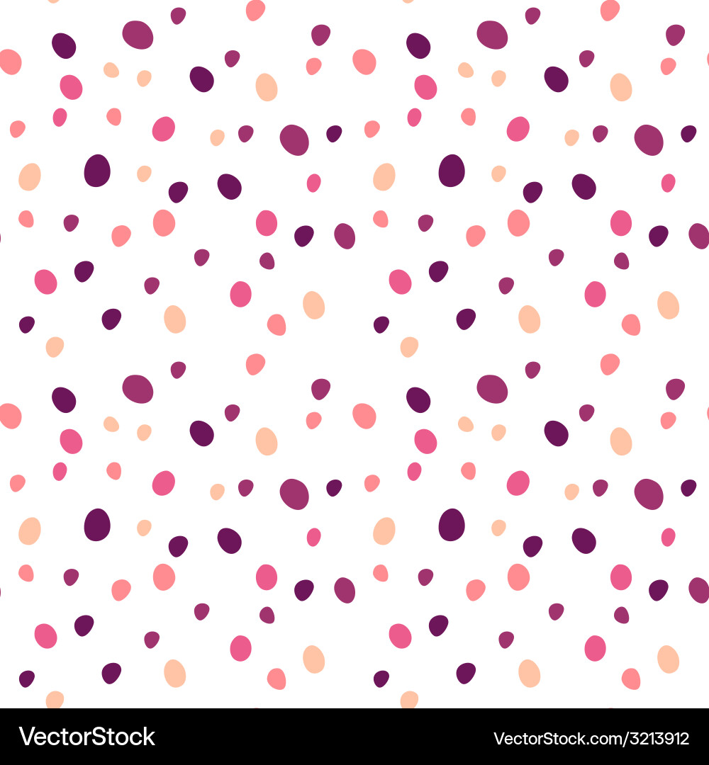 Purple Dot Seamless Pattern Royalty Free Vector Image