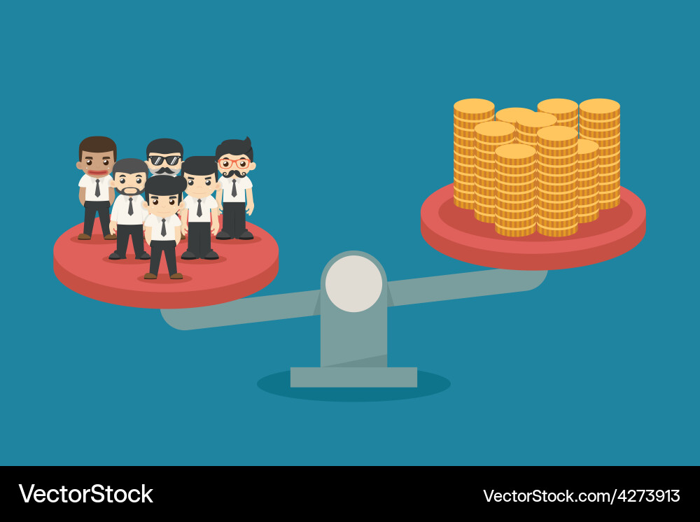Balance scale Royalty Free Vector Image - VectorStock