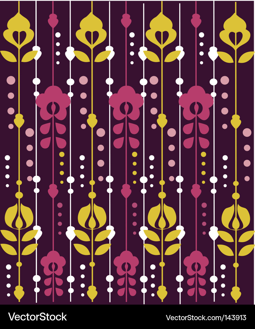 Retro pattern Royalty Free Vector Image - VectorStock
