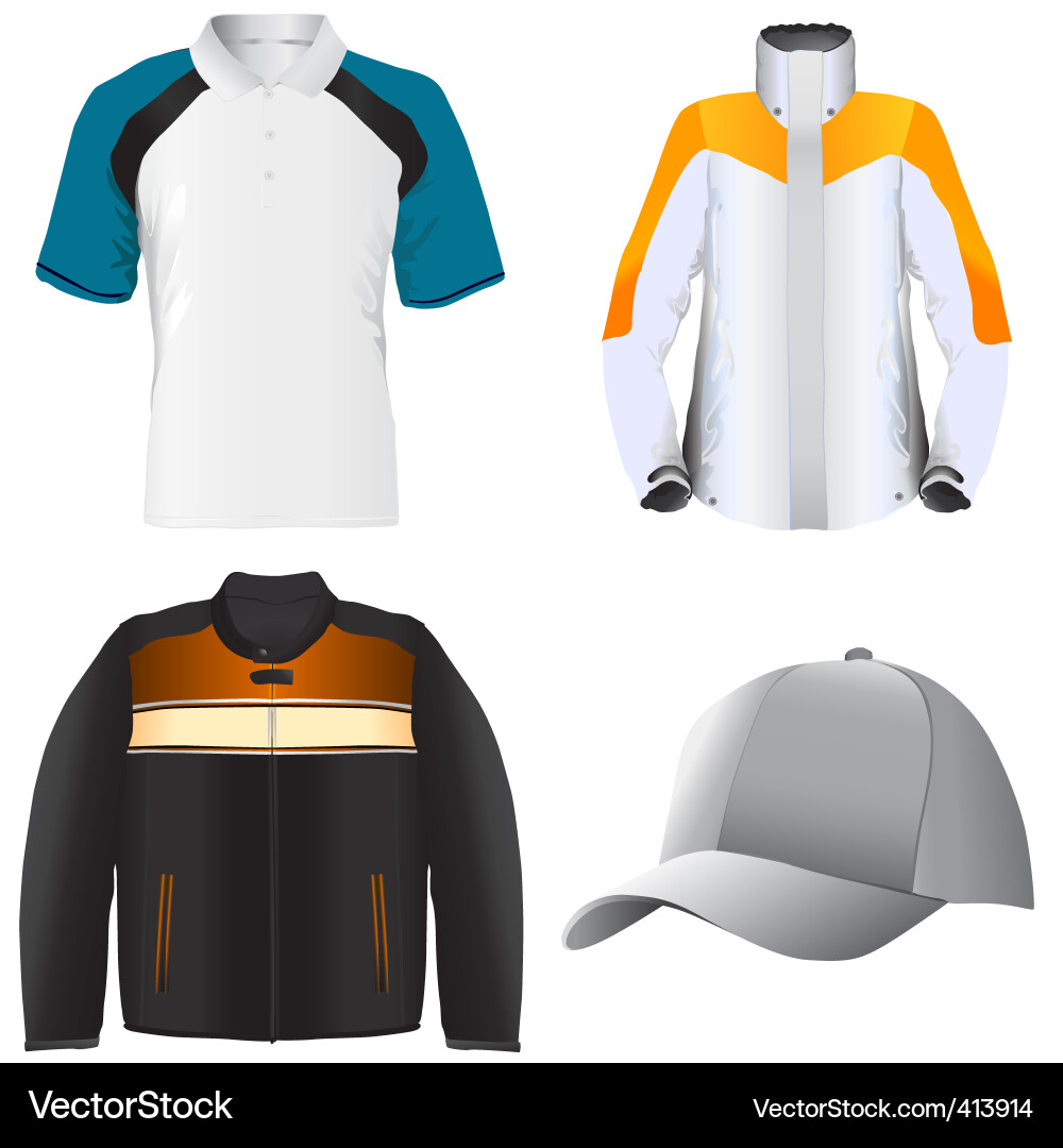 Man clothes Royalty Free Vector Image - VectorStock