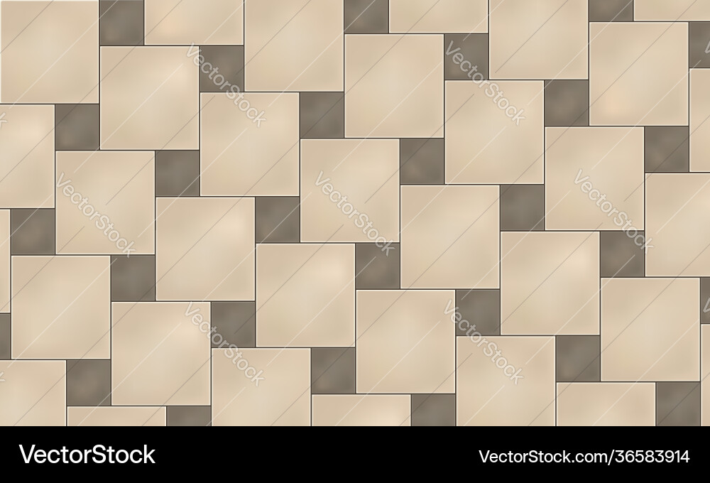 Square ceramic tiles Royalty Free Vector Image