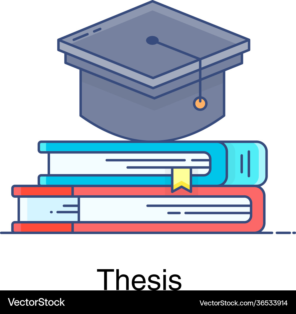 Thesis Royalty Free Vector Image - VectorStock