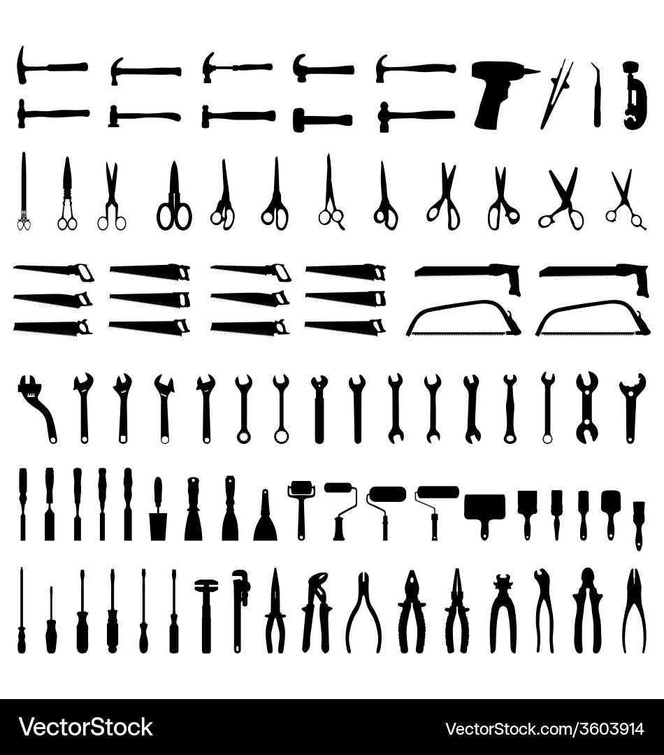 Tools Royalty Free Vector Image - VectorStock