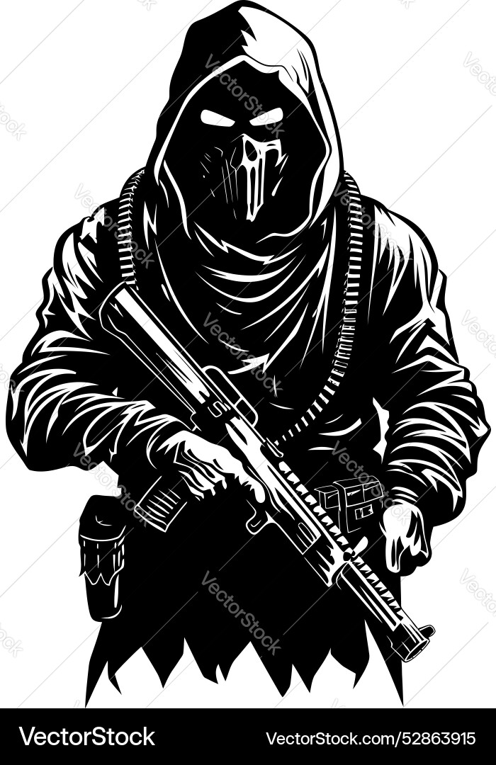 Deaths legacy combat weapons reaper dread Vector Image