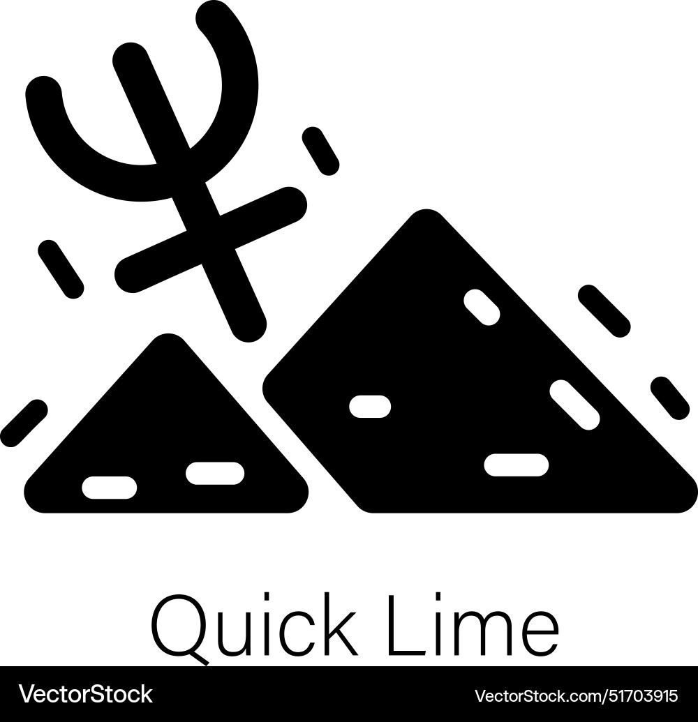 Quick lime Royalty Free Vector Image - VectorStock