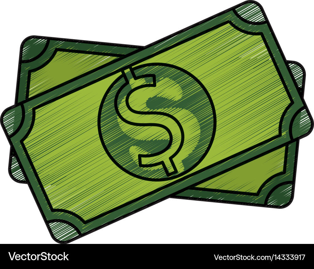 Billets of money Royalty Free Vector Image - VectorStock