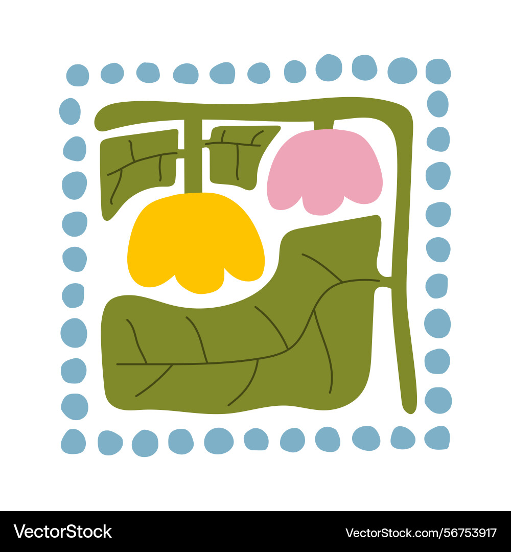 Matisse curves aestethic – Royalty-Free Vector | VectorStock