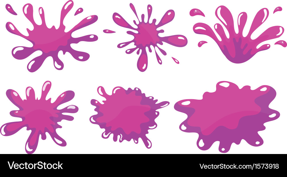 A pink painting Royalty Free Vector Image - VectorStock