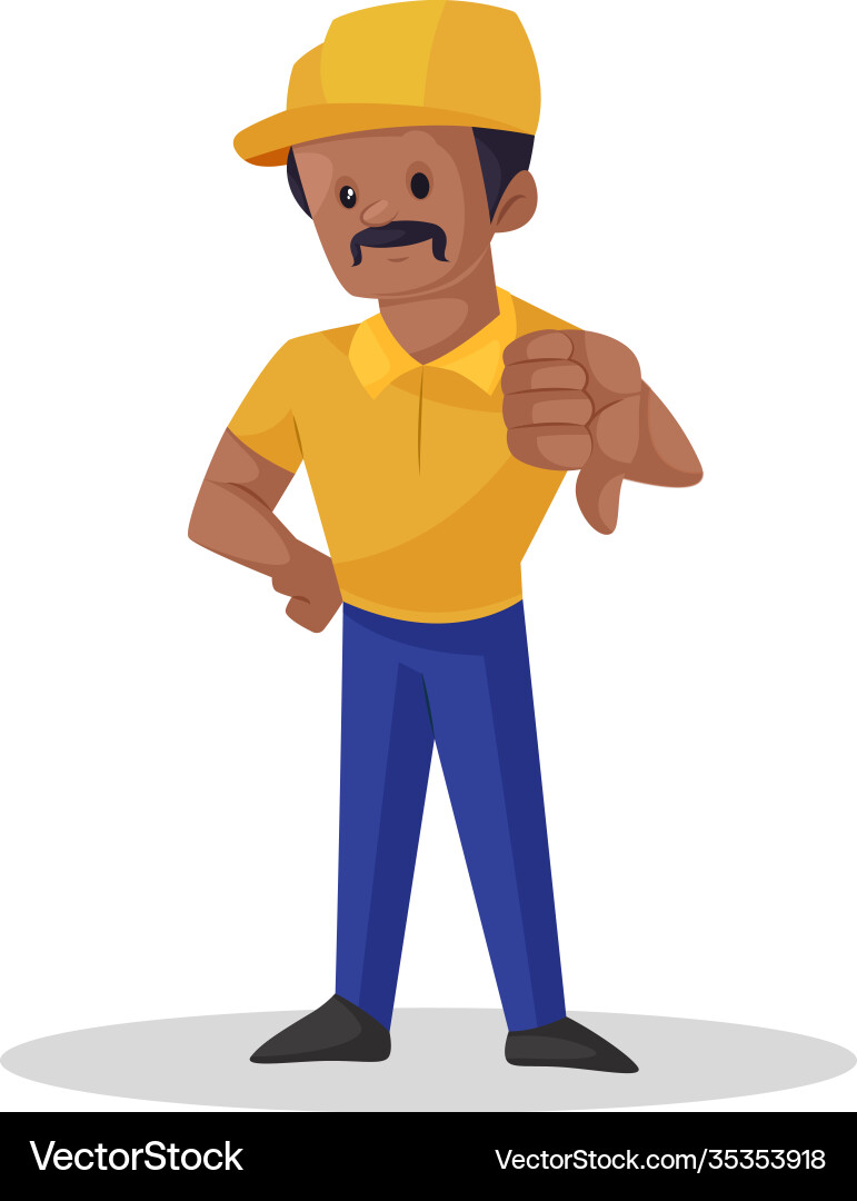 Builder cartoon Royalty Free Vector Image - VectorStock